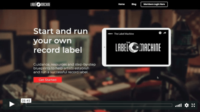 The Label Machine for Record Labels | The Label Machine